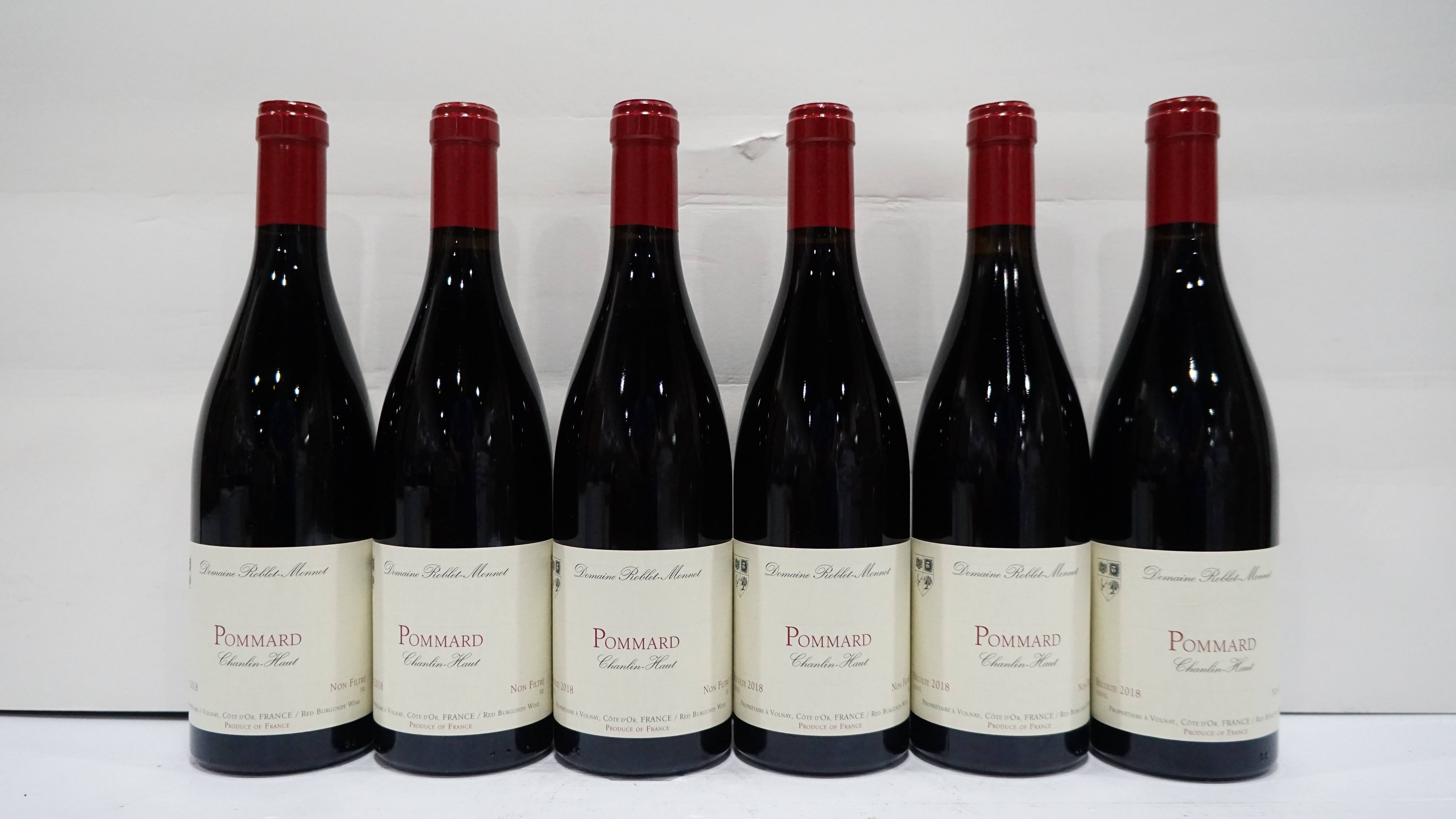 Roblet Monnot Pommard Chanlins Hauts 2018 – Ginsberg+Chan Wine ...