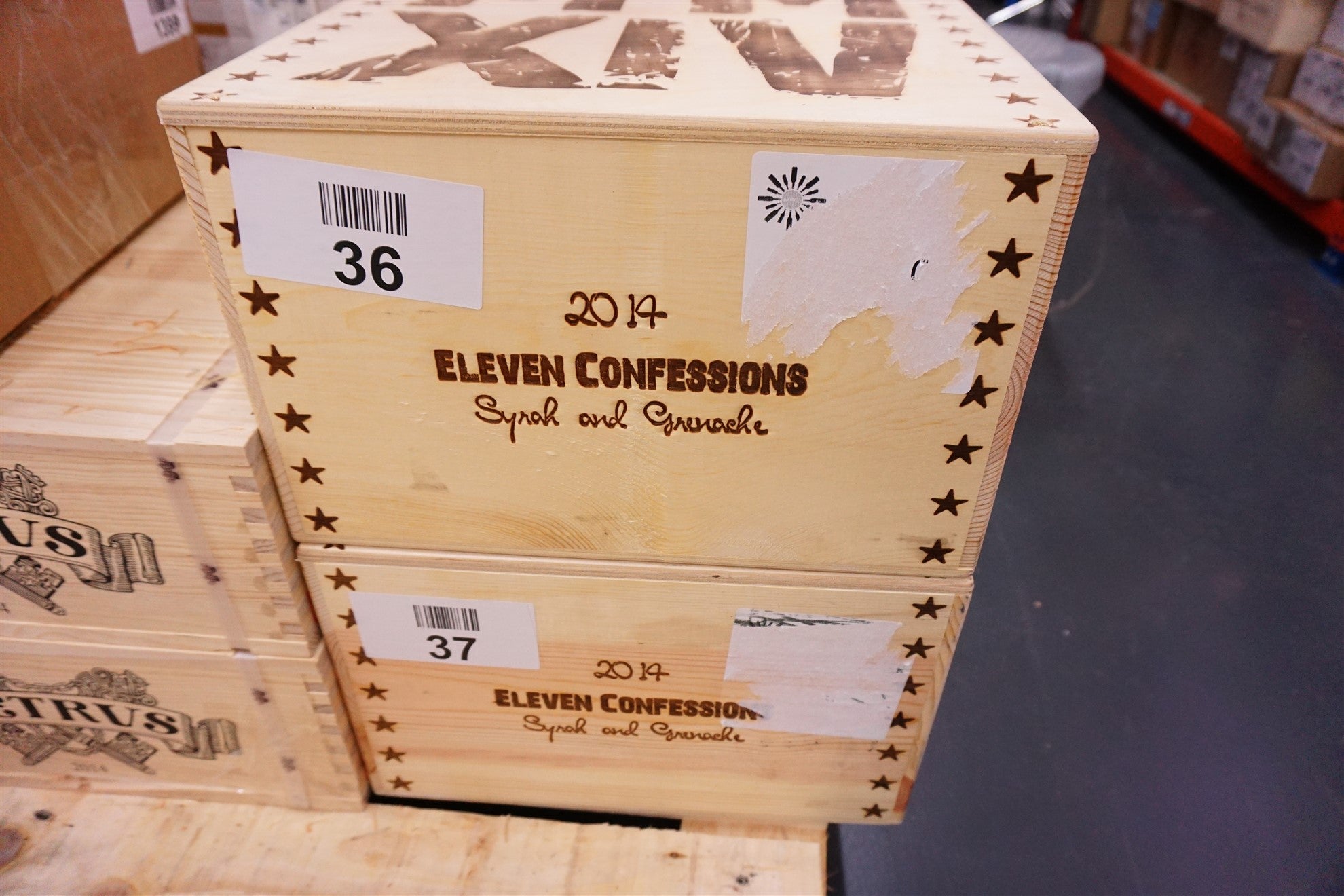 Sine Qua Non Eleven Confessions Syrah and Grenache Box Set (6 bottles ...