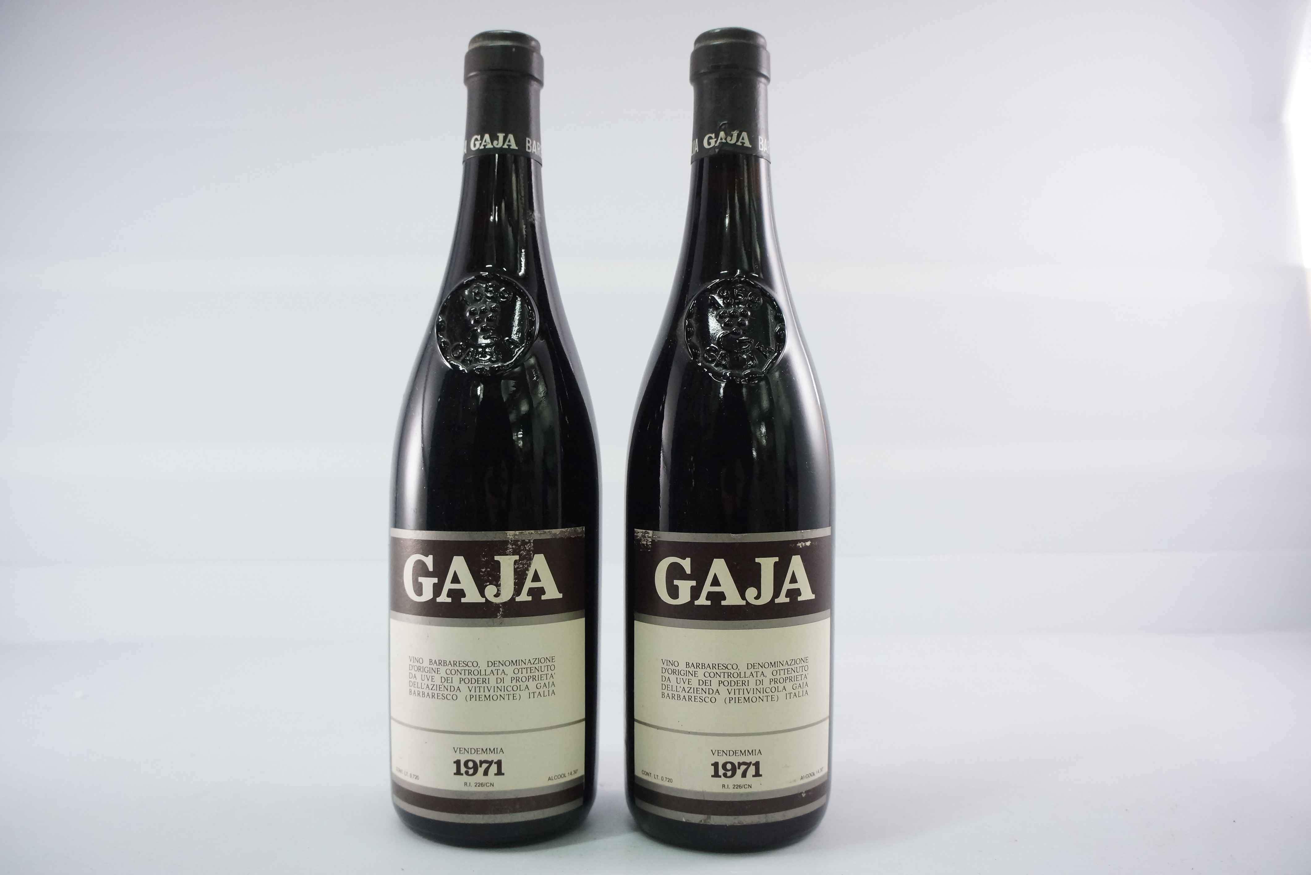 Gaja Barbaresco 1971 * – Ginsberg+Chan Wine Merchants Asia