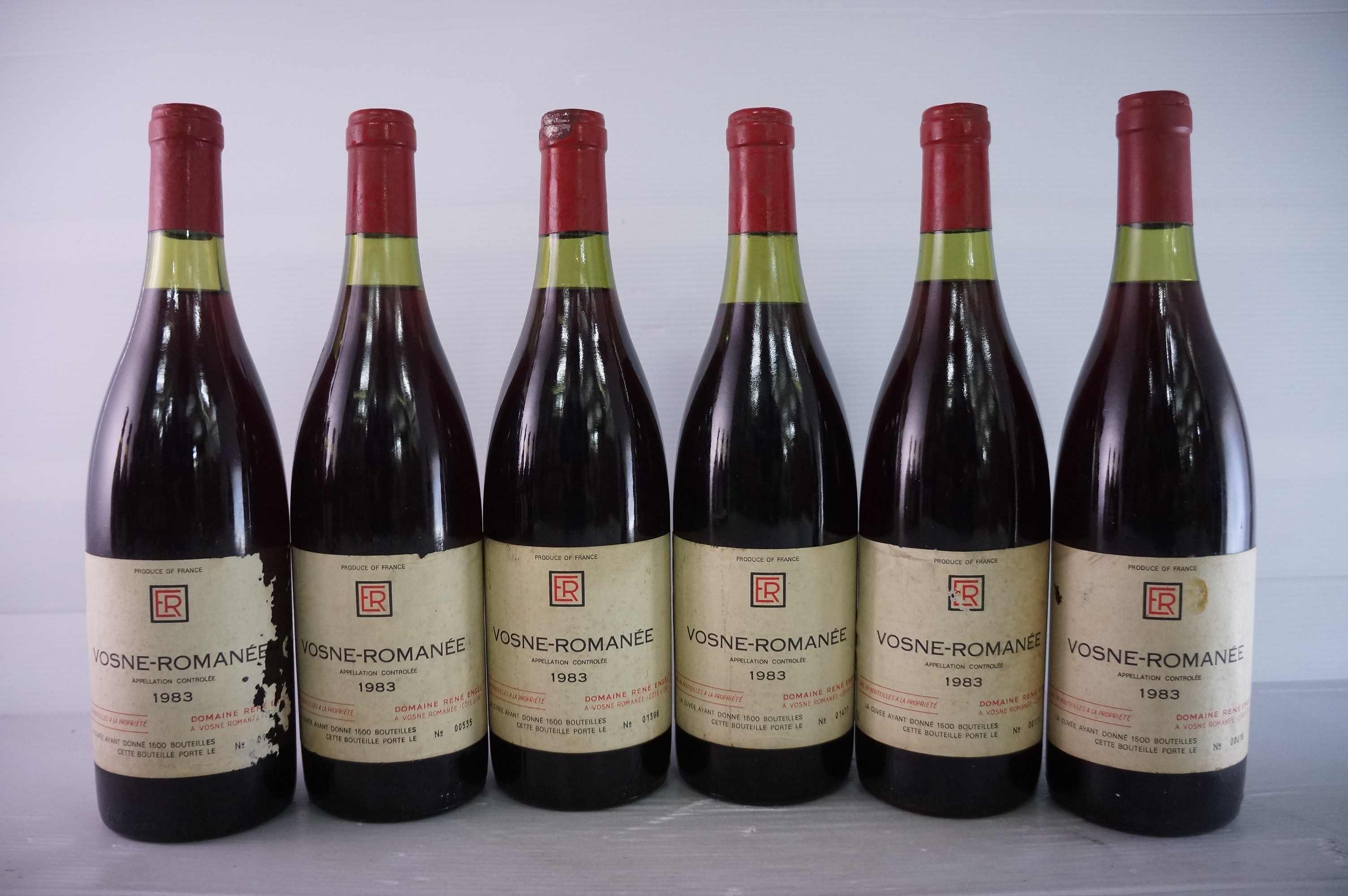 Rene Engel Vosne Romanee 1983 * – Ginsberg+Chan Wine Merchants Asia