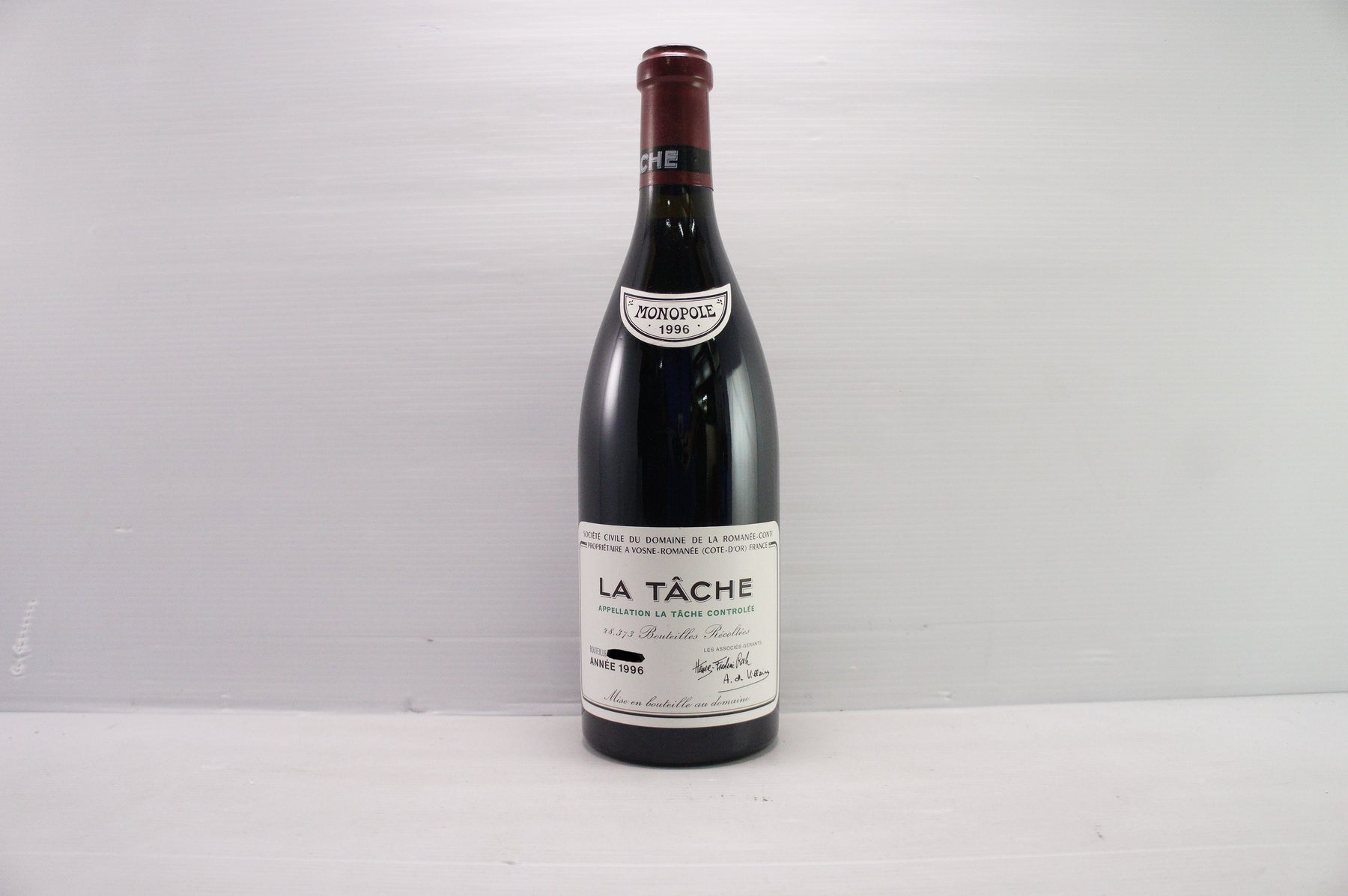 DRC La Tache Grand Cru 1996 – Ginsberg+Chan Wine Merchants Asia