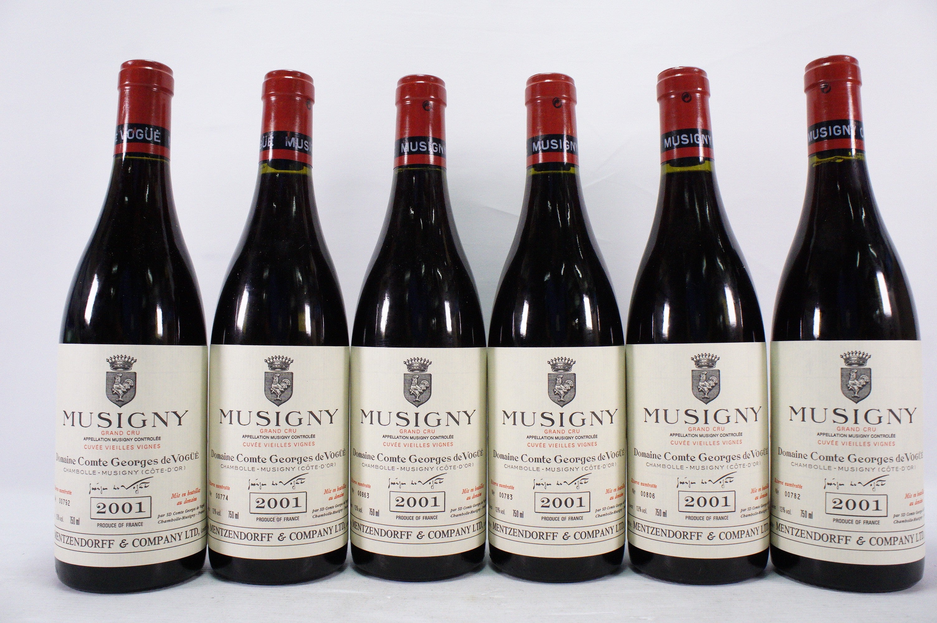 Comte Georges de Vogue Musigny Cuvee Vieilles Vignes Grand Cru 2001 ...